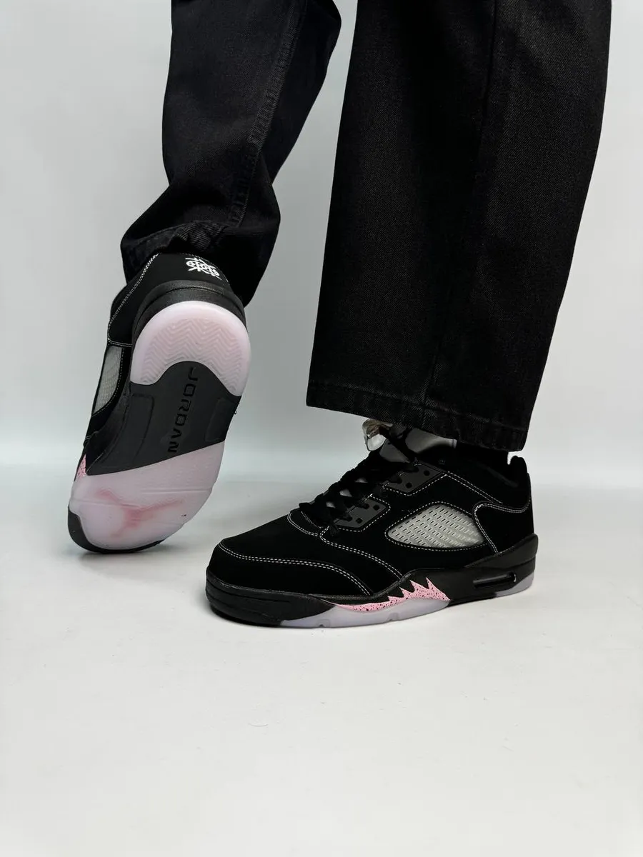 Nike air jordan 5 black store