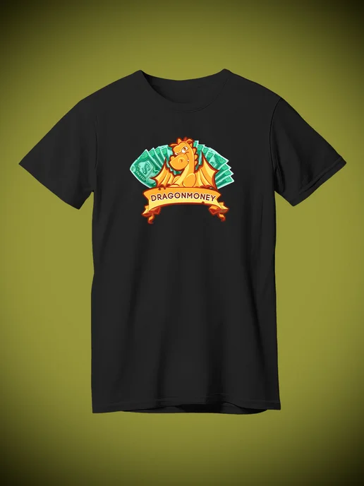 Футболка Драгон мани Dragon money Просто Магазин Футболок