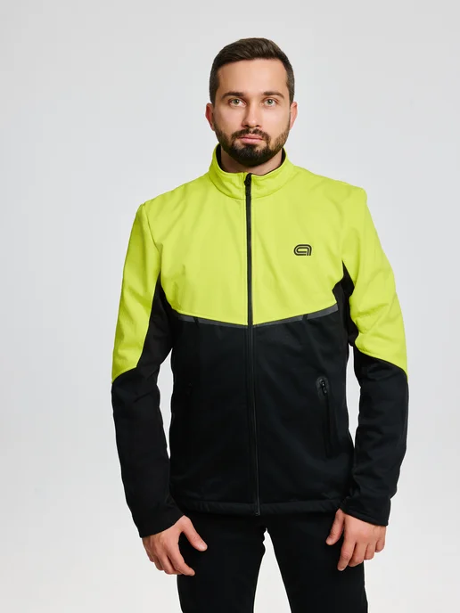 Лыжная разминочная куртка ACTIVE мужская софтшелл ArsWear